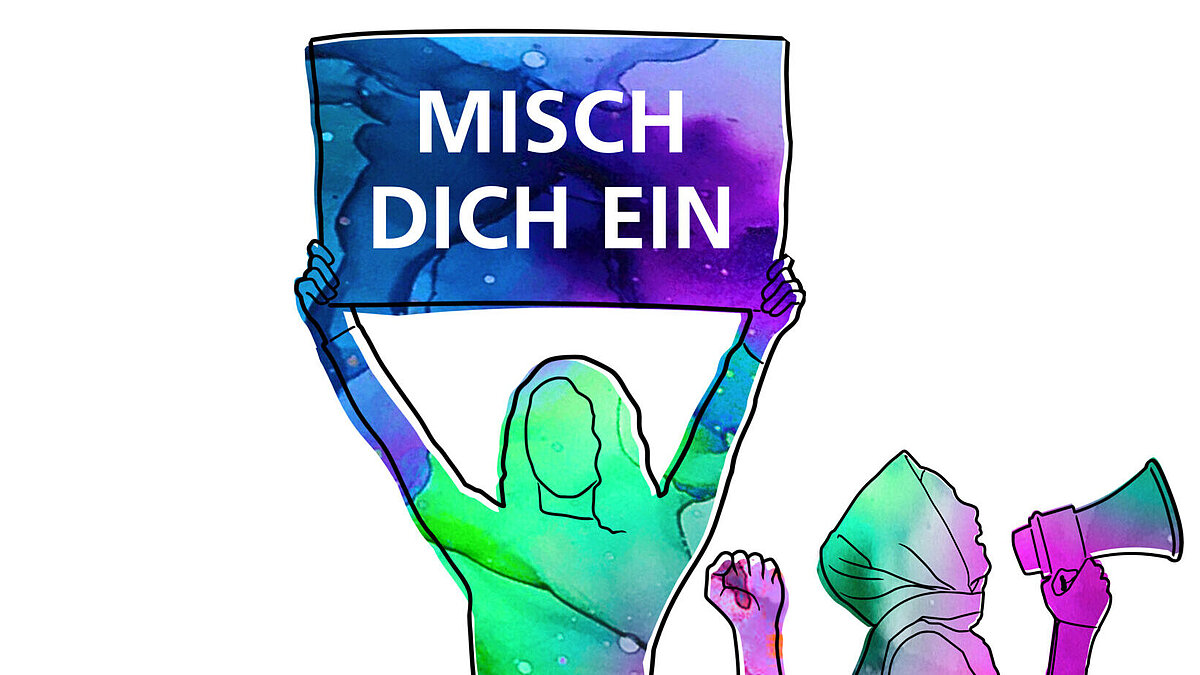 Misch Dich ein!- Zeige Courage Misch Dich ein!- Zeige Courage